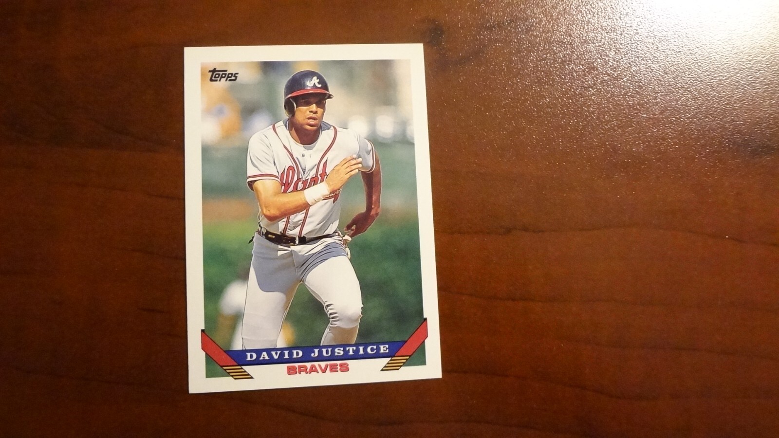 1993 TOPPS # 170 DAVID JUSTICE BASEBALL CARD | eBay