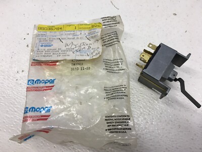 Mopar NOS 1985 1986 Full Size Van Intermittent Wiper Switch 4360005 | eBay