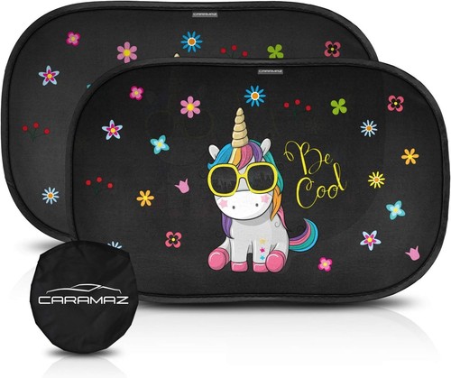 Car Window Sun Shades for Baby – UV Protection Unicorn Design 48 × 30 ...