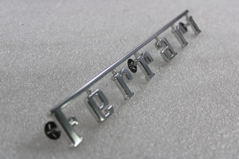 Ferrari 575, 550, 599, 612, 488, Ferrari Script Emblem, Used, P/N ...