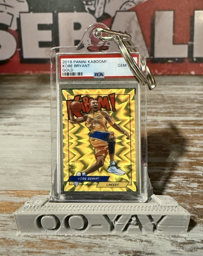 Panini NBA 2018 Kobe Bryant Kaboom Gold Mini Slab PSA 10 Graded ...