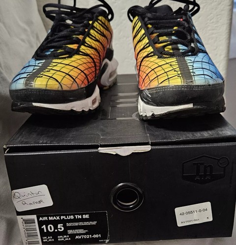 2018 Nike Air Max Plus Tn Air SE Greedy Shoes Sunset Orange Blue AV7021 ...