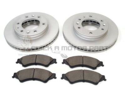 FORD RANGER 2.2 TDCi + 3.2 TDCi 2012-2017 FRONT 2 BRAKE DISCS & PADS ...