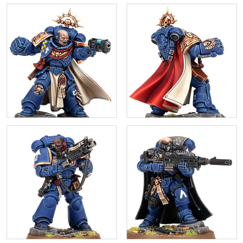 Ultramarines Space Marine Heroes 2023 Warhammer 40,000 Blind Box of 8 ...