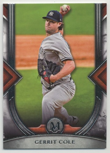Gerrit Cole 2022 Topps Museum Collection Baseball Card #63 New York ...