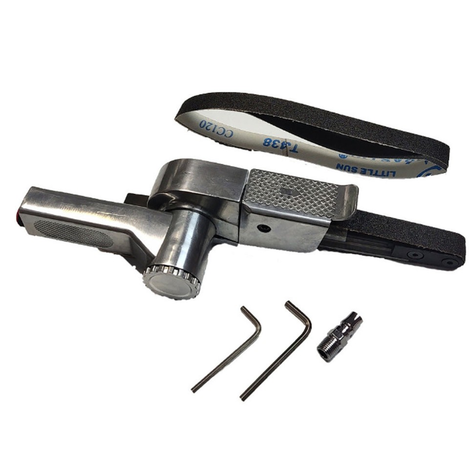 Micro Polishing Machine Tool Pneumatic Belt Grinding Machine Angle ...