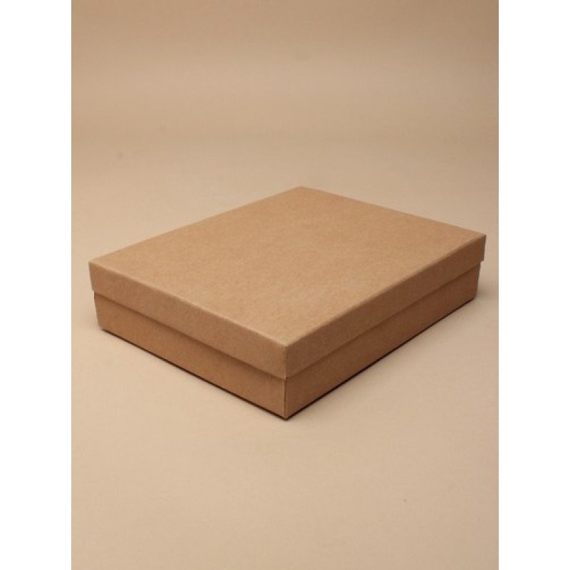 Pack of 12 Natural Brown Card Gift Jewellery Boxes Black Insert ...