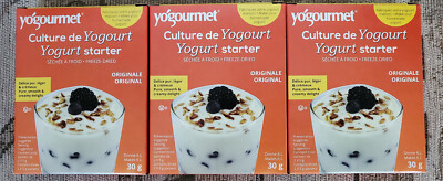 Yogourmet Freeze-Dried Yogurt Starter Lot of 3 Boxes | eBay