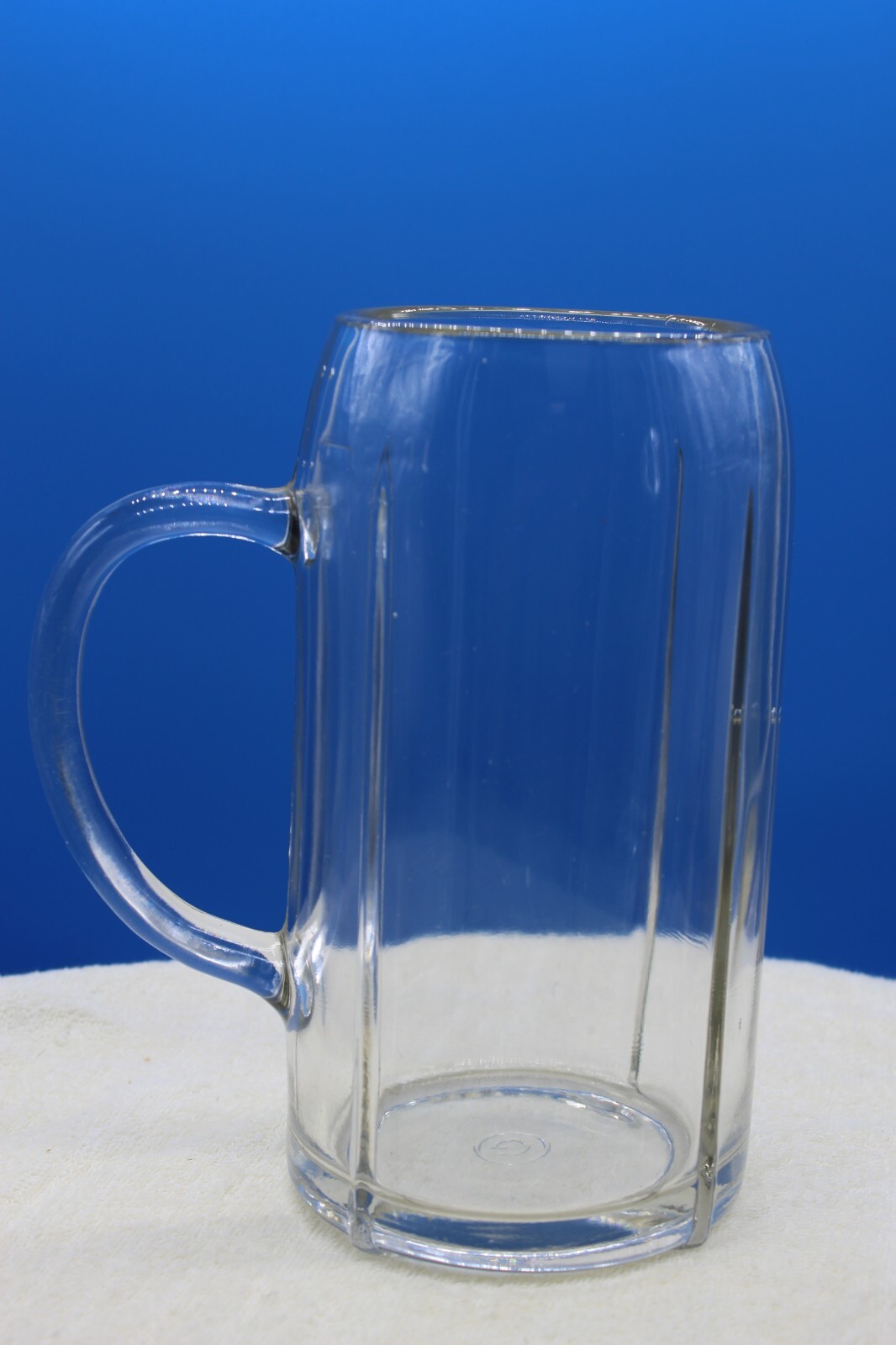 Vintage Glass Beer Stein - Four Panel | eBay