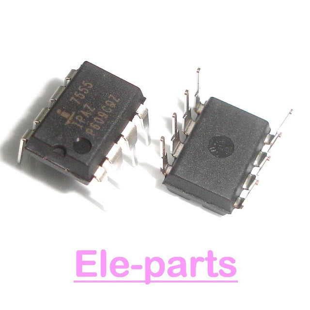 5 Pcs ICM7555IPAZ Dip-8 Icm7555 7555 IPAZ General Purpose Timers for ...