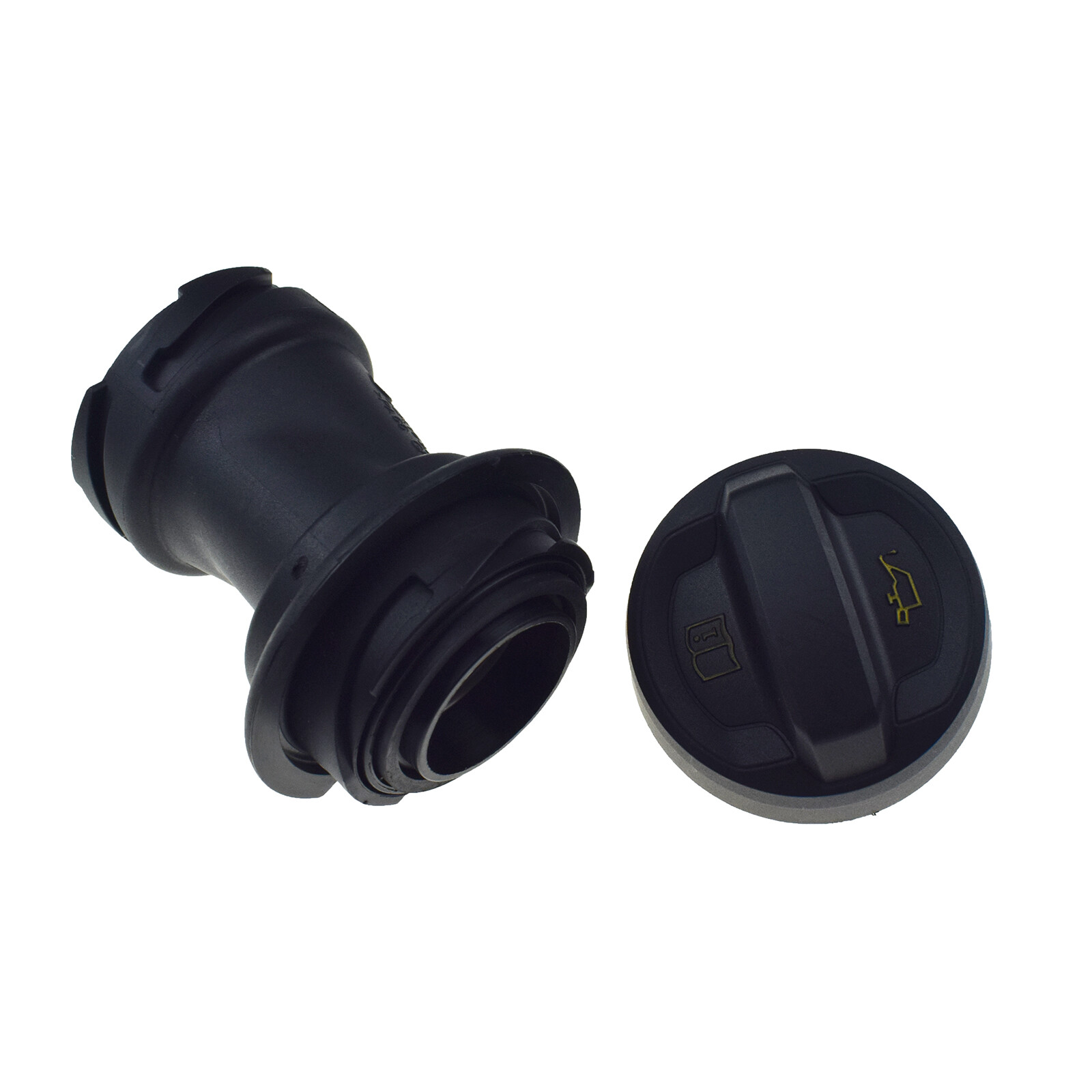 Oil Neck Pipe & Oil Filler Cap For VW Golf Tiguan GTI AUDI A3 A4 A5 A6 ...