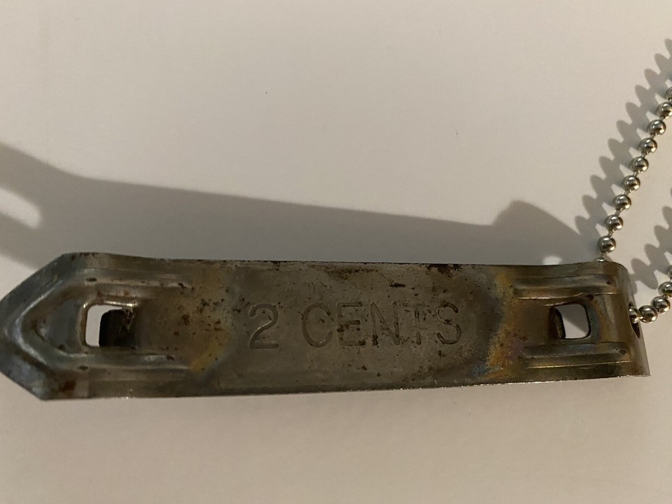 Vintage “2 cent “ Bottle/can Opener | eBay