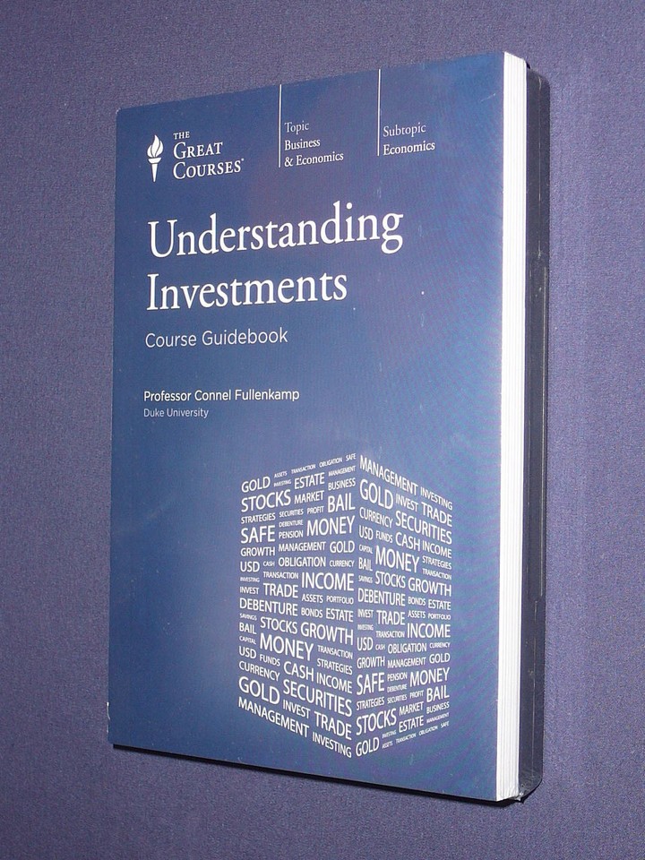 Teaching Co Great Courses DVDs : UNDERSTANDING INVESTMENTS new + BONUS ...