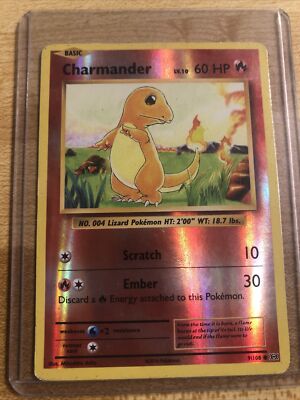 Pokemon Charmander 60 HP Basic 2016. Excellent Condition | eBay