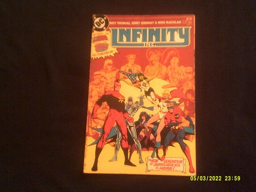 1984 DC COMICS INFINITY INC # 1 in GENERATIONS w/ POWERGIRL,STAR ...