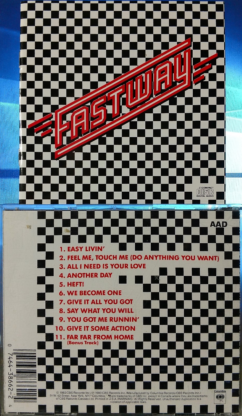 Fastway - Fastway (CD, 1989, Columbia/CBS Records, USA) RARE ...