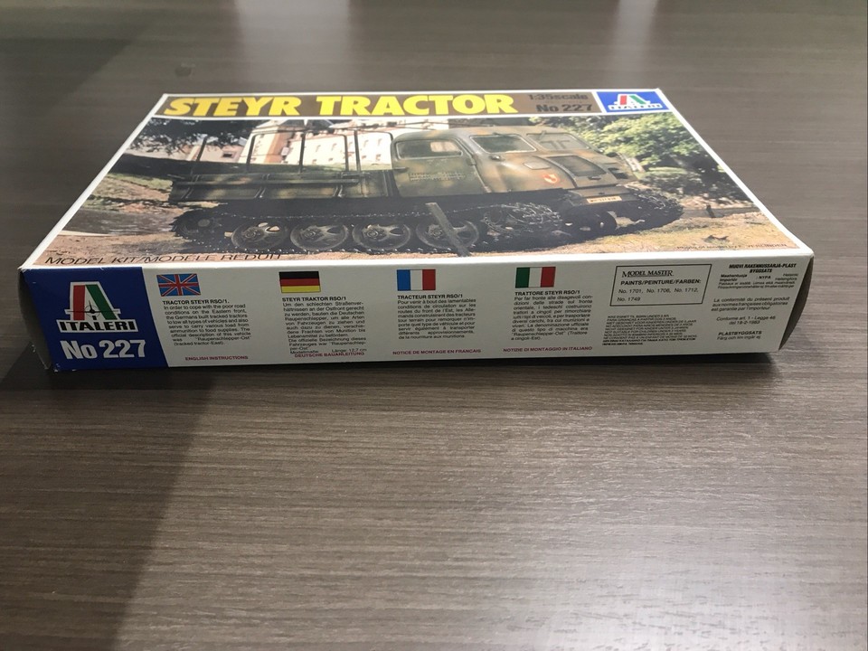 1/35 Italeri 227 Steyr Tractor CBN | eBay