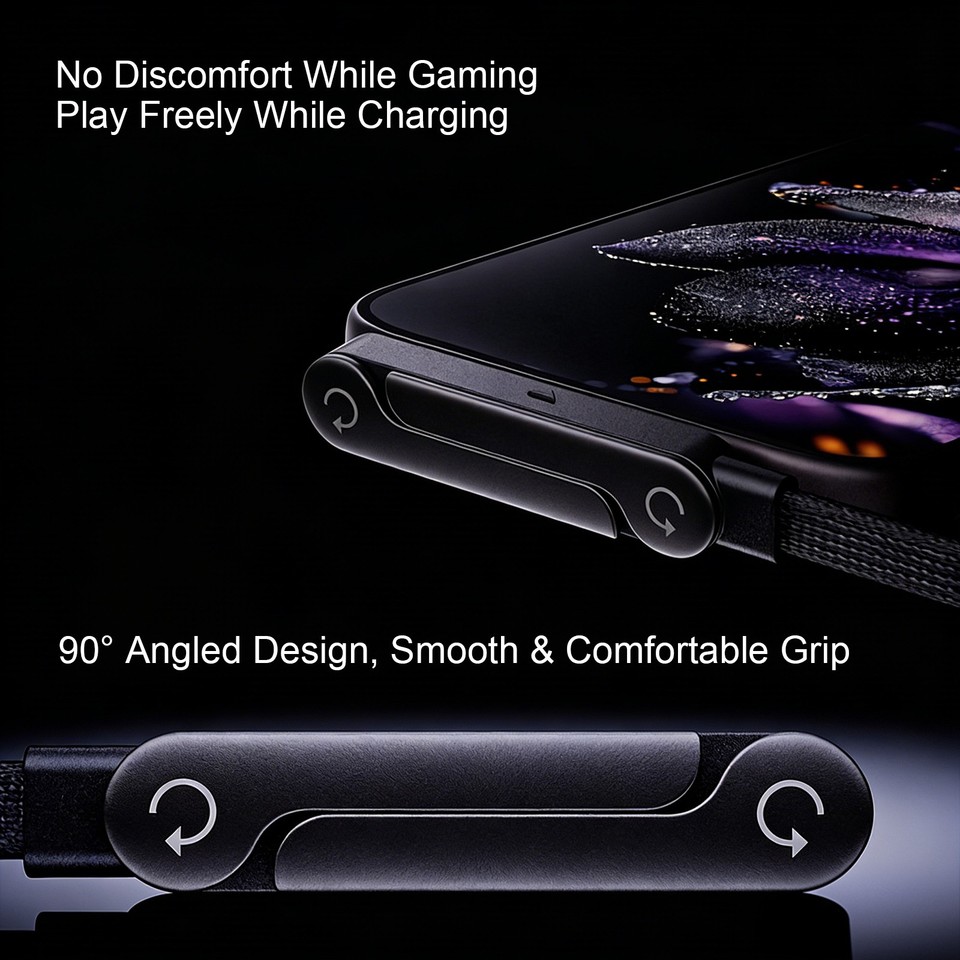 240W Super Fast Charging-Invisible Holder Charger Cable w/Stand Built ...