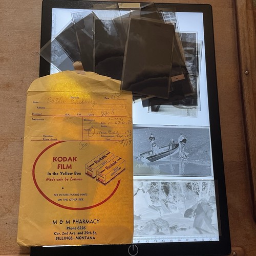 Vintage Film Negatives Envelope w 20+ 3-4 Inch Photos Americana, Old ...