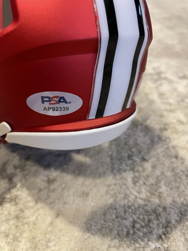 Coach Curt Cignetti Signed Indiana Hoosiers Mini Helmet PSA ...