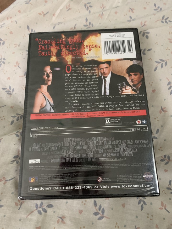 Copycat (DVD, 1995) SEALED!!!! 24543214854| eBay