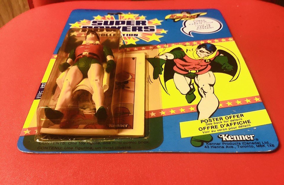 1984 Robin Super Powers Collection Kenner(12 Back) | eBay