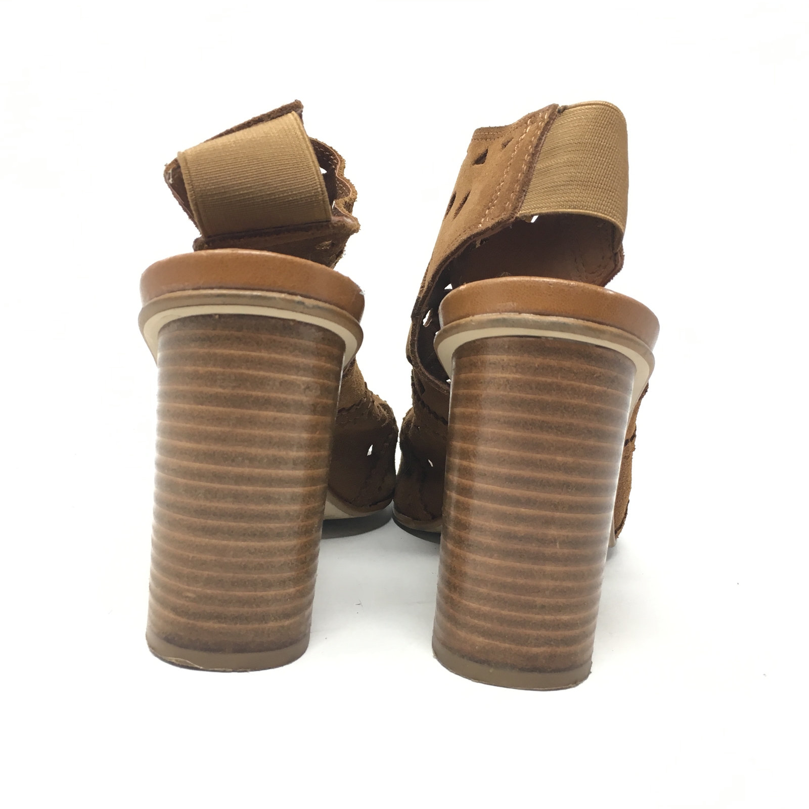 Women's Topshop Slingback Booties Clogs Shoes Size 37 EU/6.5 US Brown ...