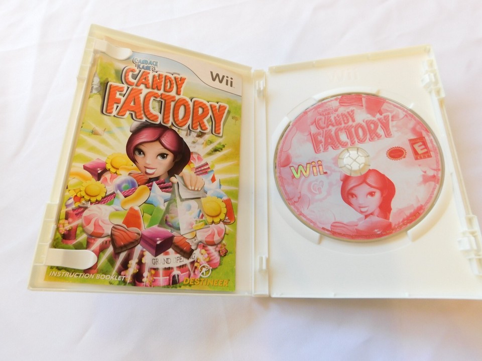 Wii Candace Kane's Candy Factory Rated E Everyone Destineer Preowned ...
