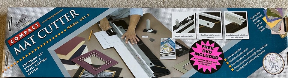Logan 301-S Compact Classic Mat Cutter – New in Original Box 8957030309 ...