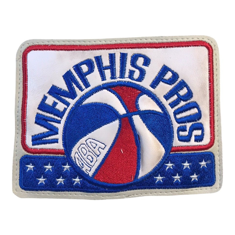 1971-72 MEMPHIS PROS ABA BASKETBALL HARDWOOD CLASSICS 4.75" TEAM PATCH ...