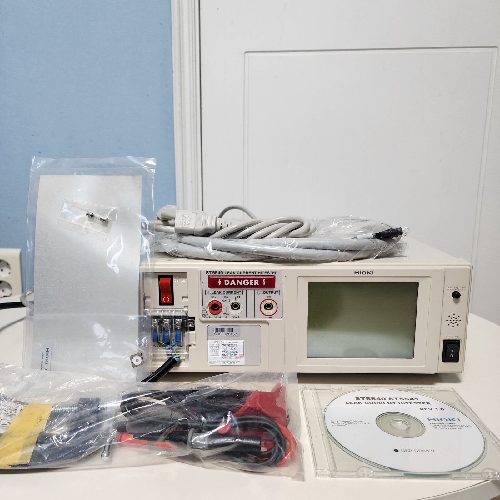 HIOKI ST5540 LEAK CURRENT HITESTER | eBay