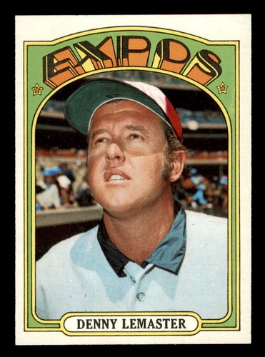 1972 Topps Baseball #371 Denny Lemaster NM/MT *d5 | eBay Australia