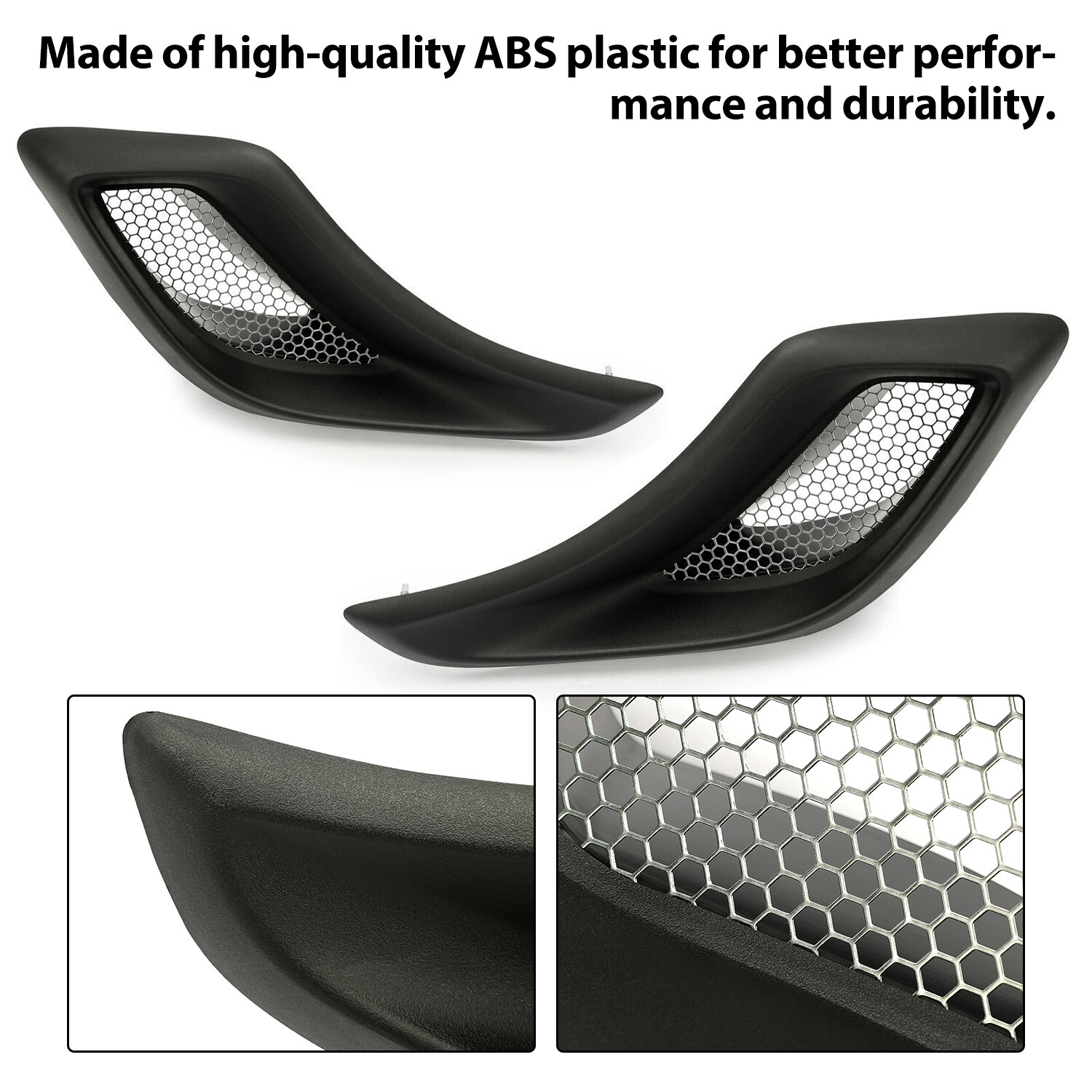 1997-2004 C5 Corvette Z06 ZO6 Rear Lower Brake Cove Duct Scoop Vent Kit ...