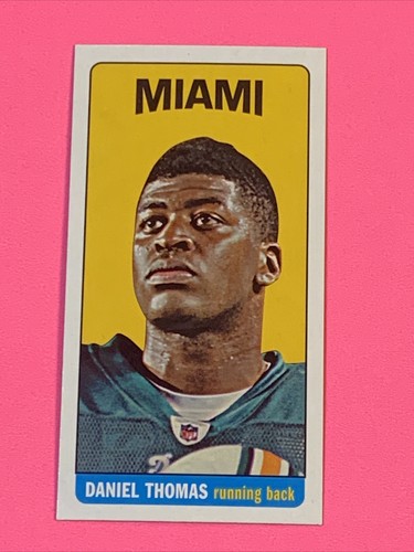 2012 Topps Daniel Thomas 1965 Topps Minis #88 Miami Dolphins | eBay