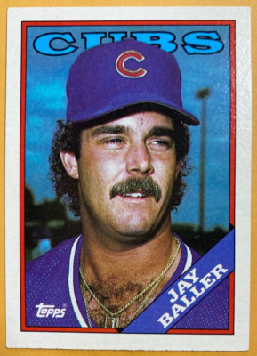 1988 TOPPS CHEWING GUM JAY BALLER / CUBS #717 BASEBALL CARD | eBay
