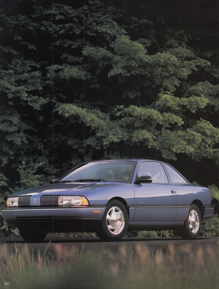 OLDSMOBILE 98 88 Toronado Cutlass Achieva Prospekt Brochure 1992 USA 42 ...