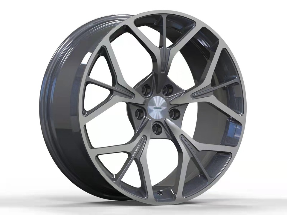 22 inch AFTERMARKET FORGED DB11 VOLANTE WHEELS SET - CUSTOM FOR ASTON ...