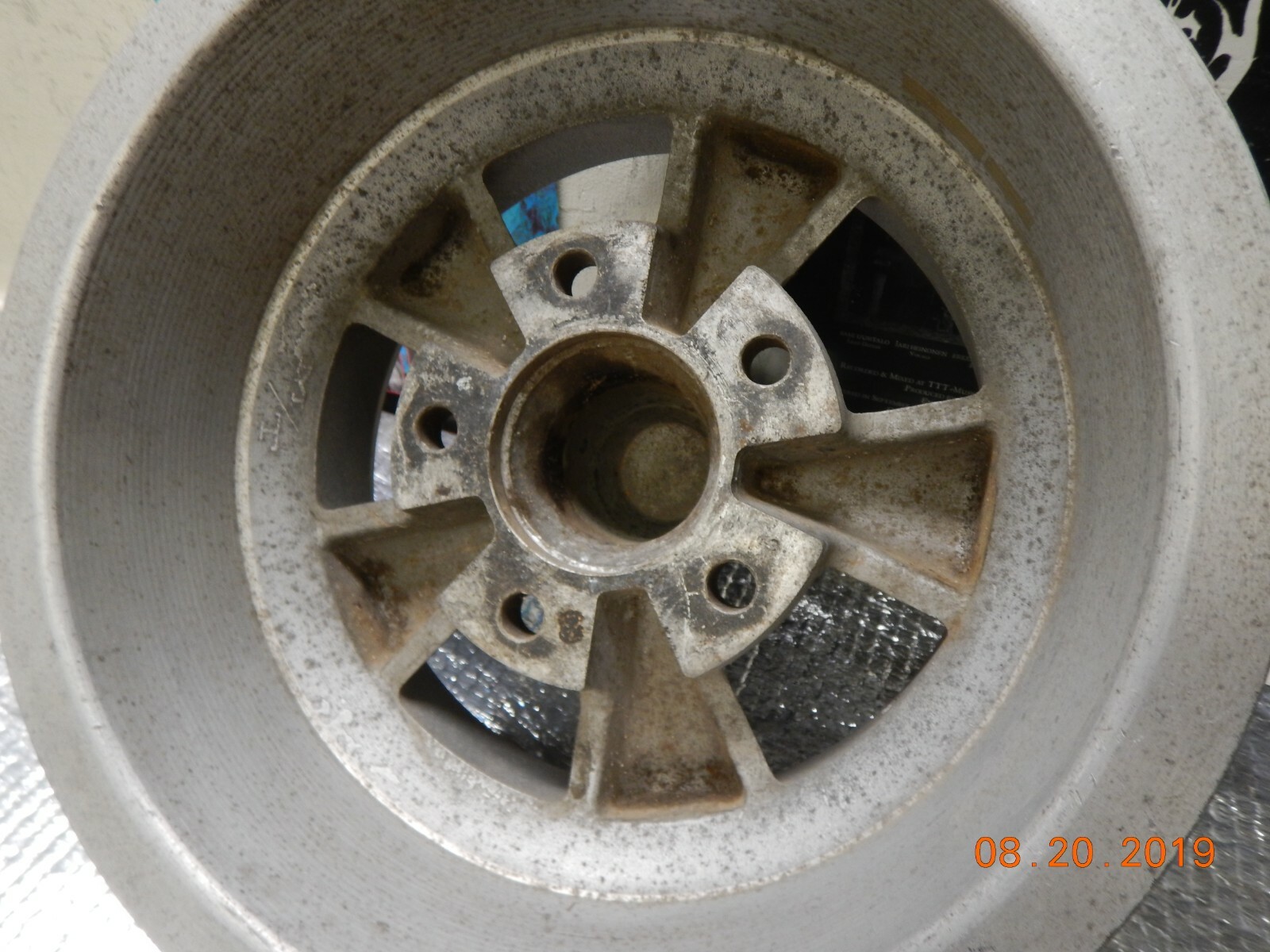 MICKEY THOMPSON TORQ-THRUST WHEEL 5 on 5-1/2" 14x7 FORD F-100 VAN ...