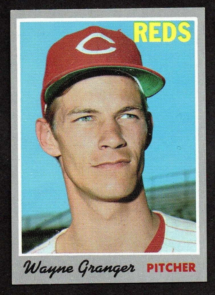 1970 Topps #73 Wayne Granger Reds EX-MT | eBay