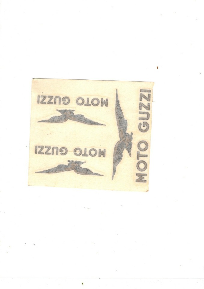 LOTTO DECAL DECALCOMANIA ORIGINALE VINTAGE - MOTO GUZZI - VINTAGE D ...