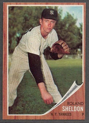 ***1962 Topps Roland Sheldon #185 (NRMT+) High Grade Set Break*** c437 ...