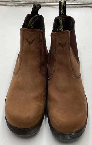 Thorogood 804-3166 Men's 6" Leather Comp Safety Toe Chelsea Boot Size ...