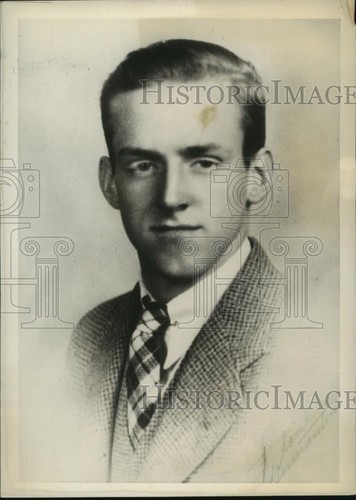 1937 Press Photo Herman Mears found a murder weapon along Wentz Road ...