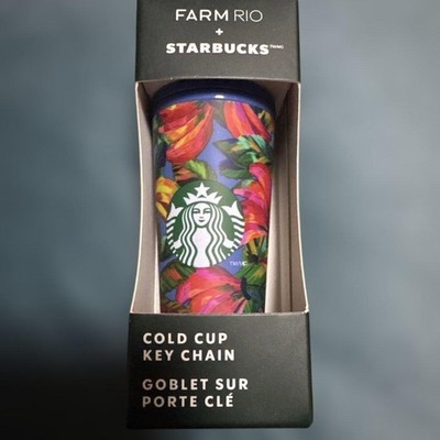Starbucks COLD CUP KEY CHAIN FARM RIO New | eBay