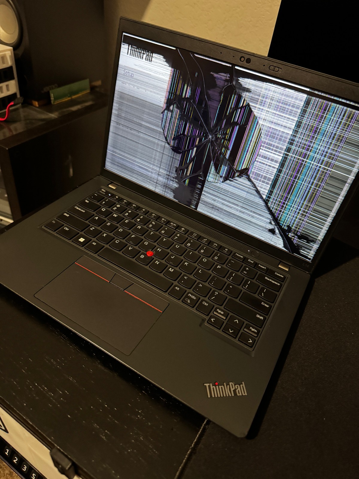 Lenovo ThinkPad L14 Gen 3 - CRACKED SCREEN - Works on Ext Monitor - i5 ...