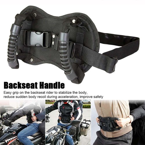 Passenger Safety Belt Rear Seat Grab Grip Handle Belly Strap Non-slip ...