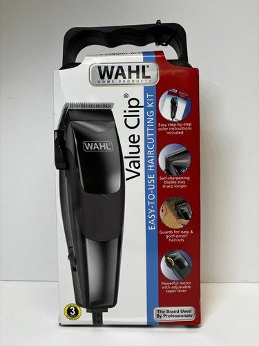 NEW Wahl Value Clip 16 Piece Grooming Clipper Haircutting Kit FAST FREE ...