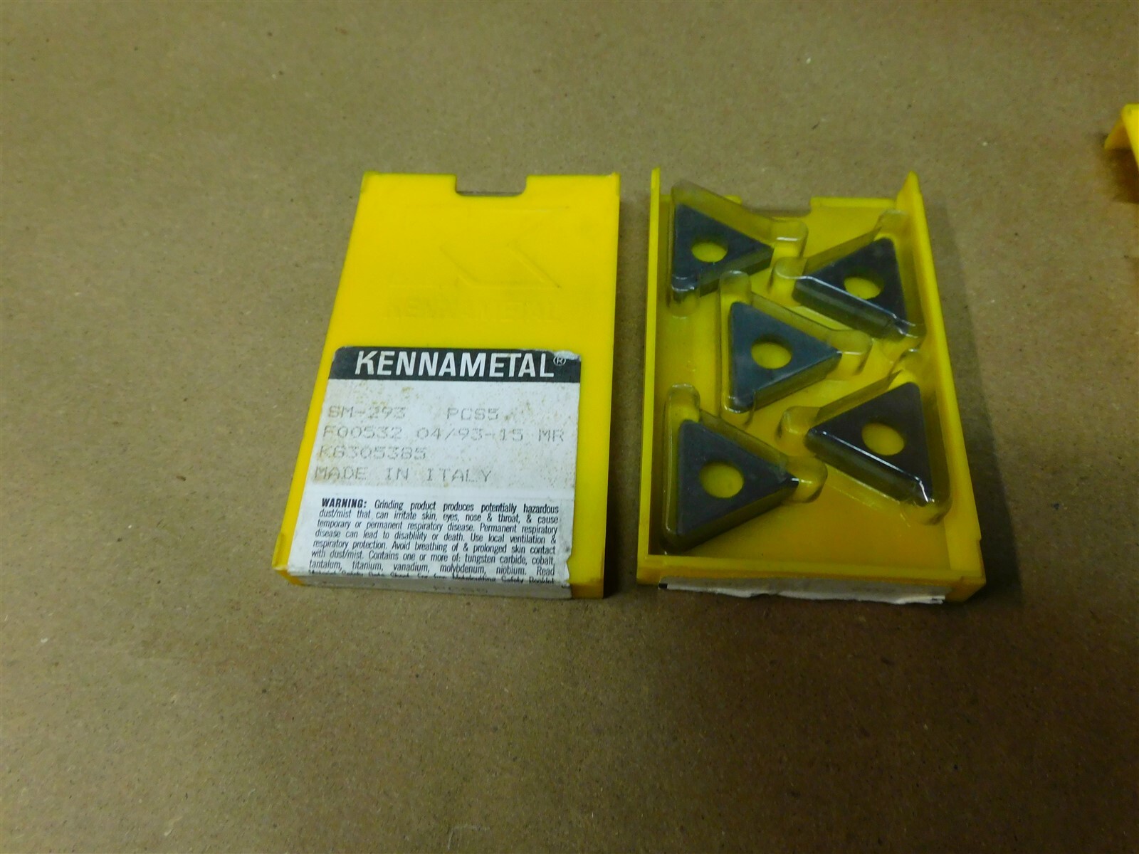 Kennametal K9 Grade Carbide Inserts Sm-293 for sale online | eBay