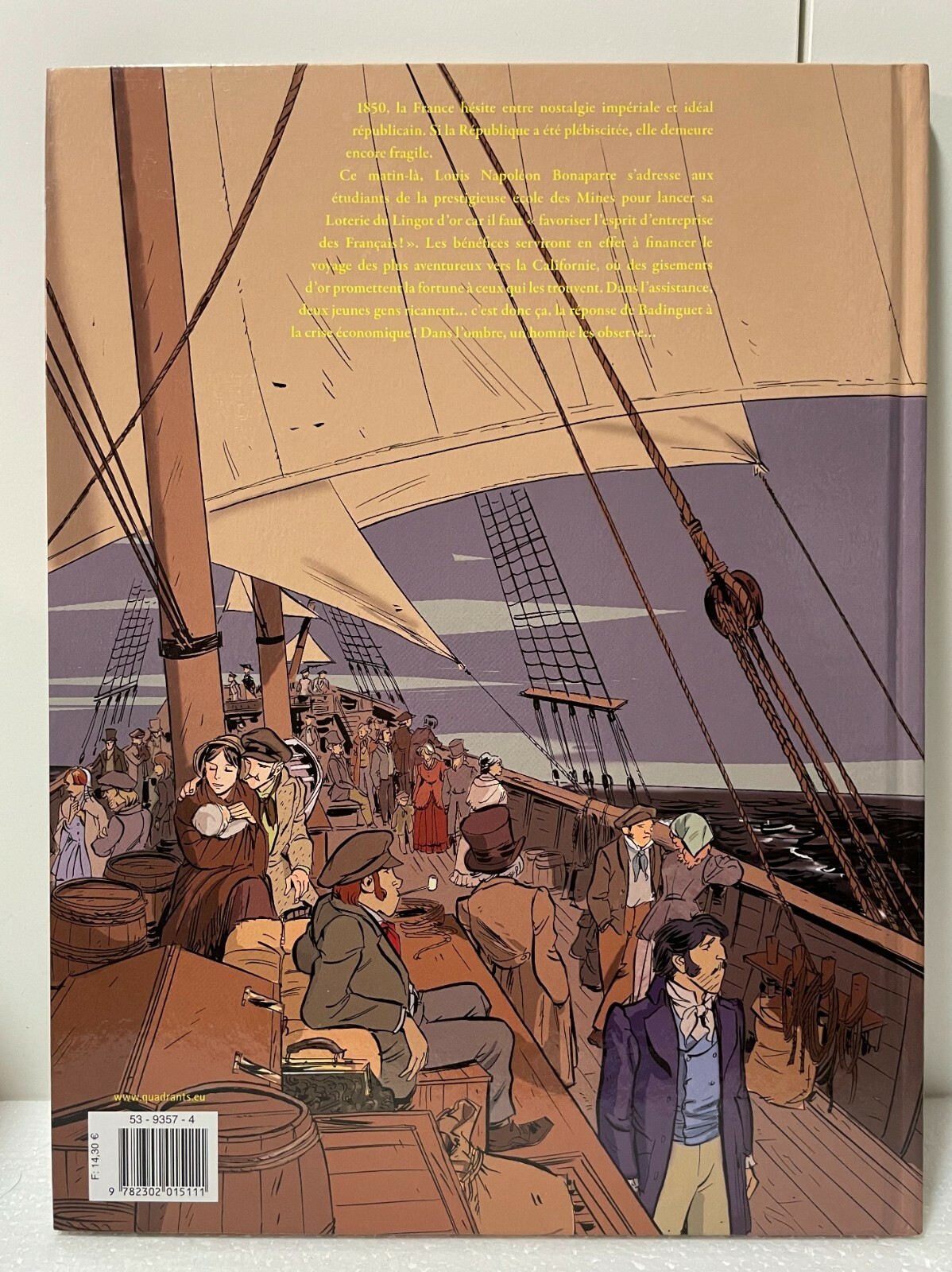 BD - POUR TOUT L'OR DU MONDE - TOME 1 - IMPOSTURE - QUADRANTS ...