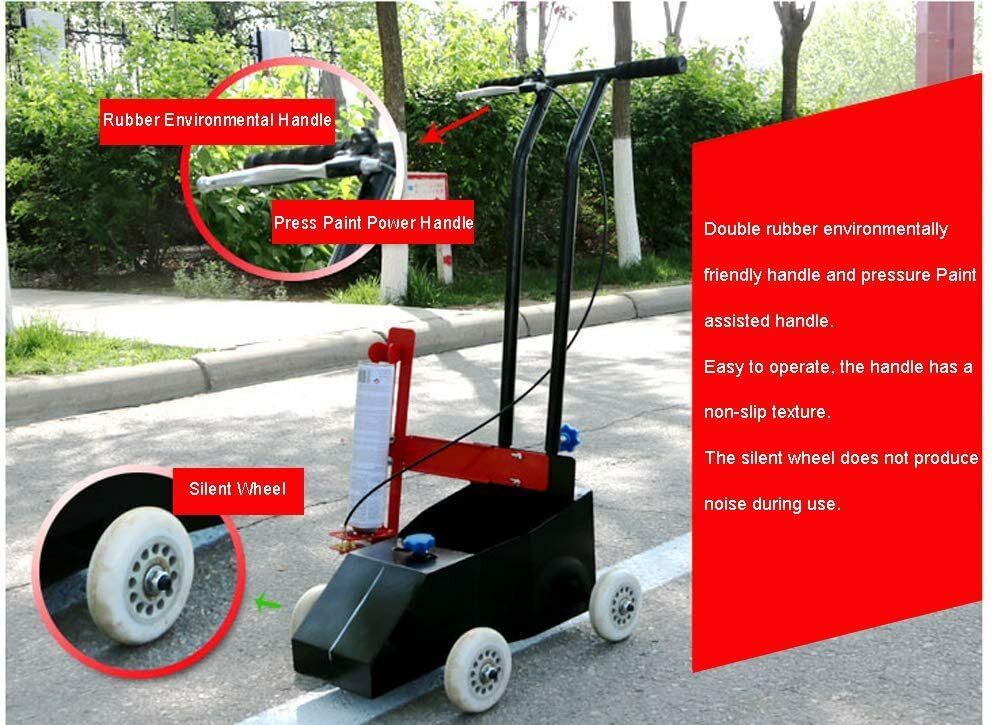 Professional Line Striping Machine Parking Lot Court Driveway Paint ...